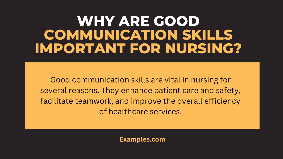 Communication Skills in Nursing - 29+ Examples, How to Improve