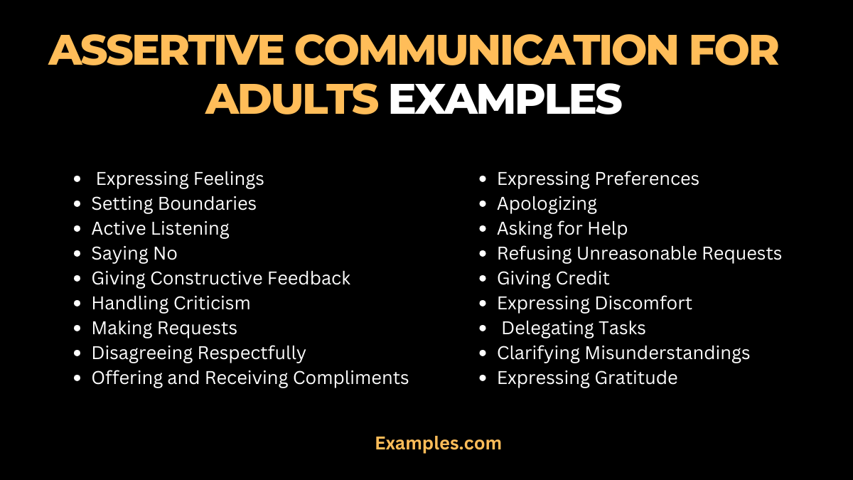 Assertive Communication For Adults - 19+ Examples, Tips
