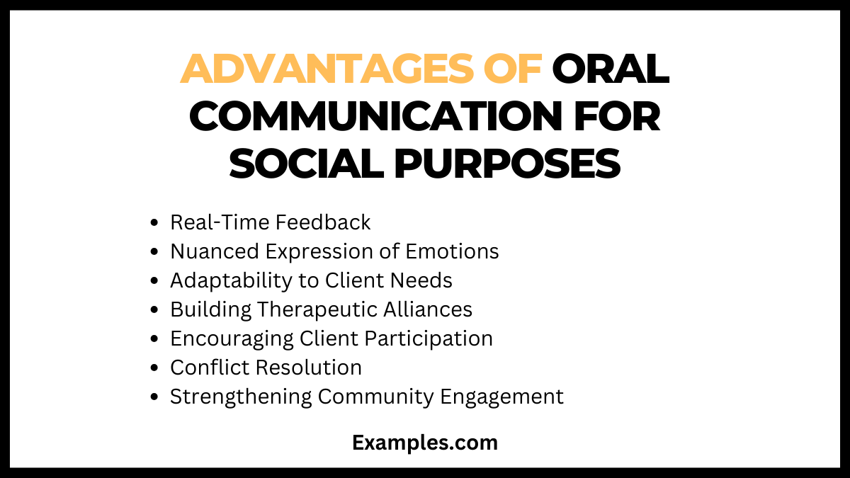 Oral Communication for Social Purposes - Examples, How to Improve, Tips