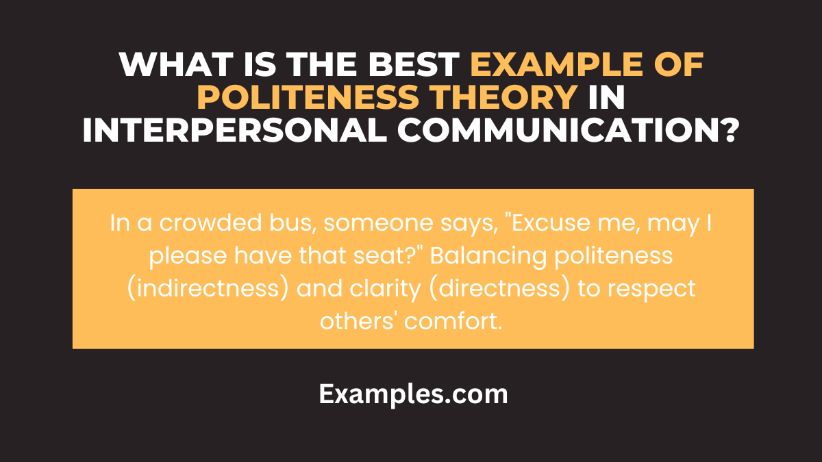 Politeness Theory in Interpersonal Communication - 19+ Examples