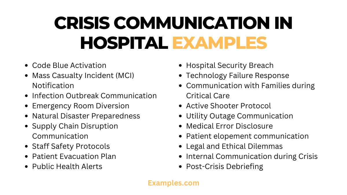 Crisis Communication in Hospital - 19+ Examples, How to improve, Tips