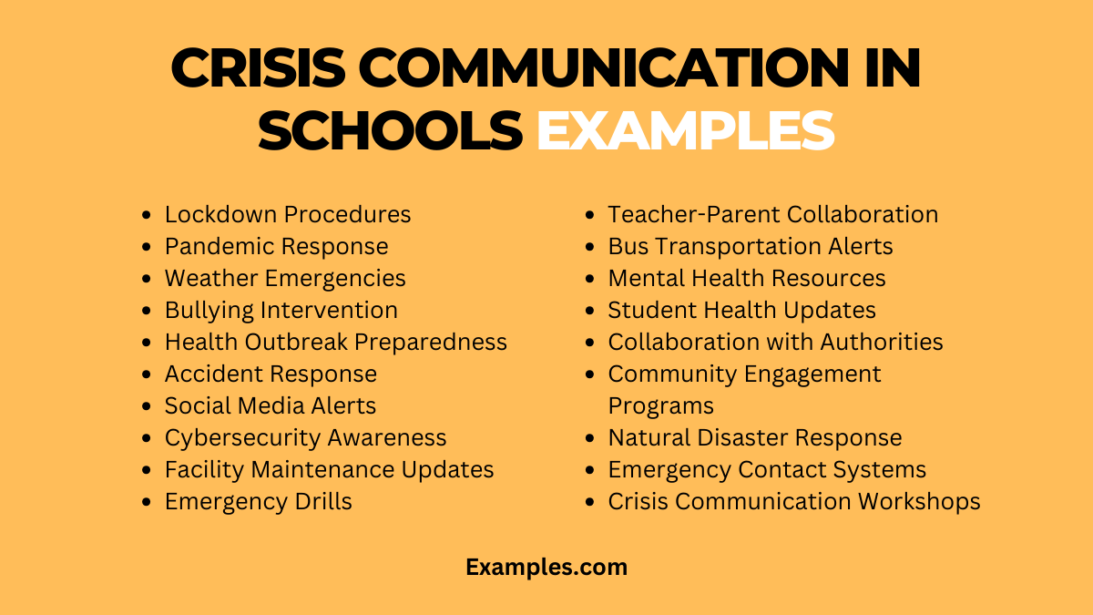 Crisis Communication in Schools - 19+ Examples, Tips
