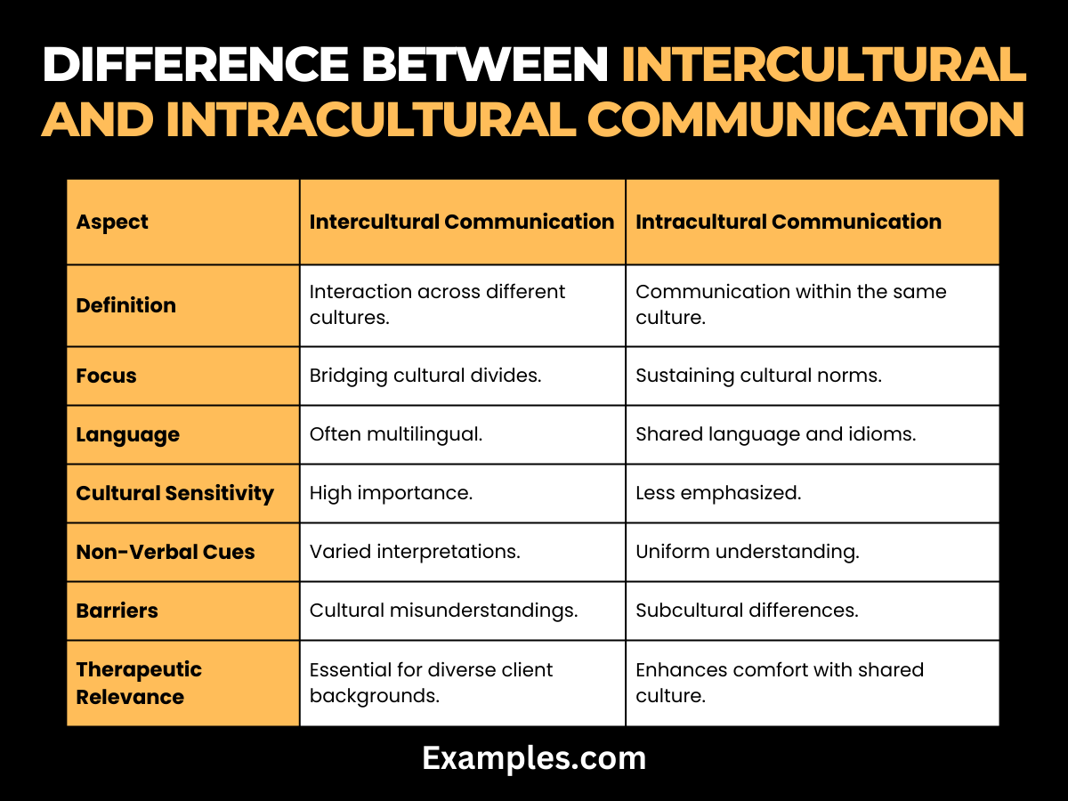 Intercultural vs Intracultural Communication - 19+ Examples