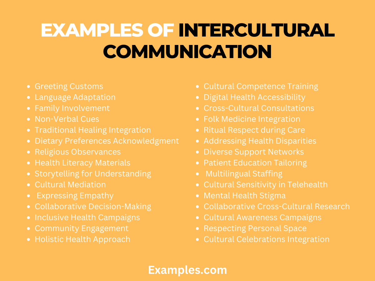 Intercultural Communication in Healthcare - 29+ Examples