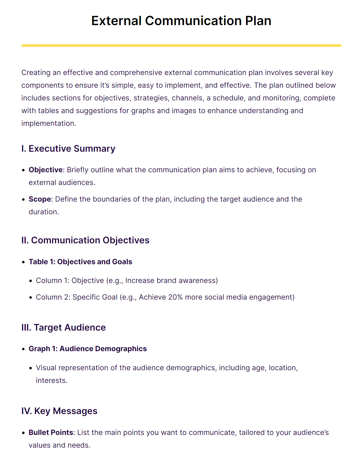 External Communication Plan - 5+ Examples, How to Create