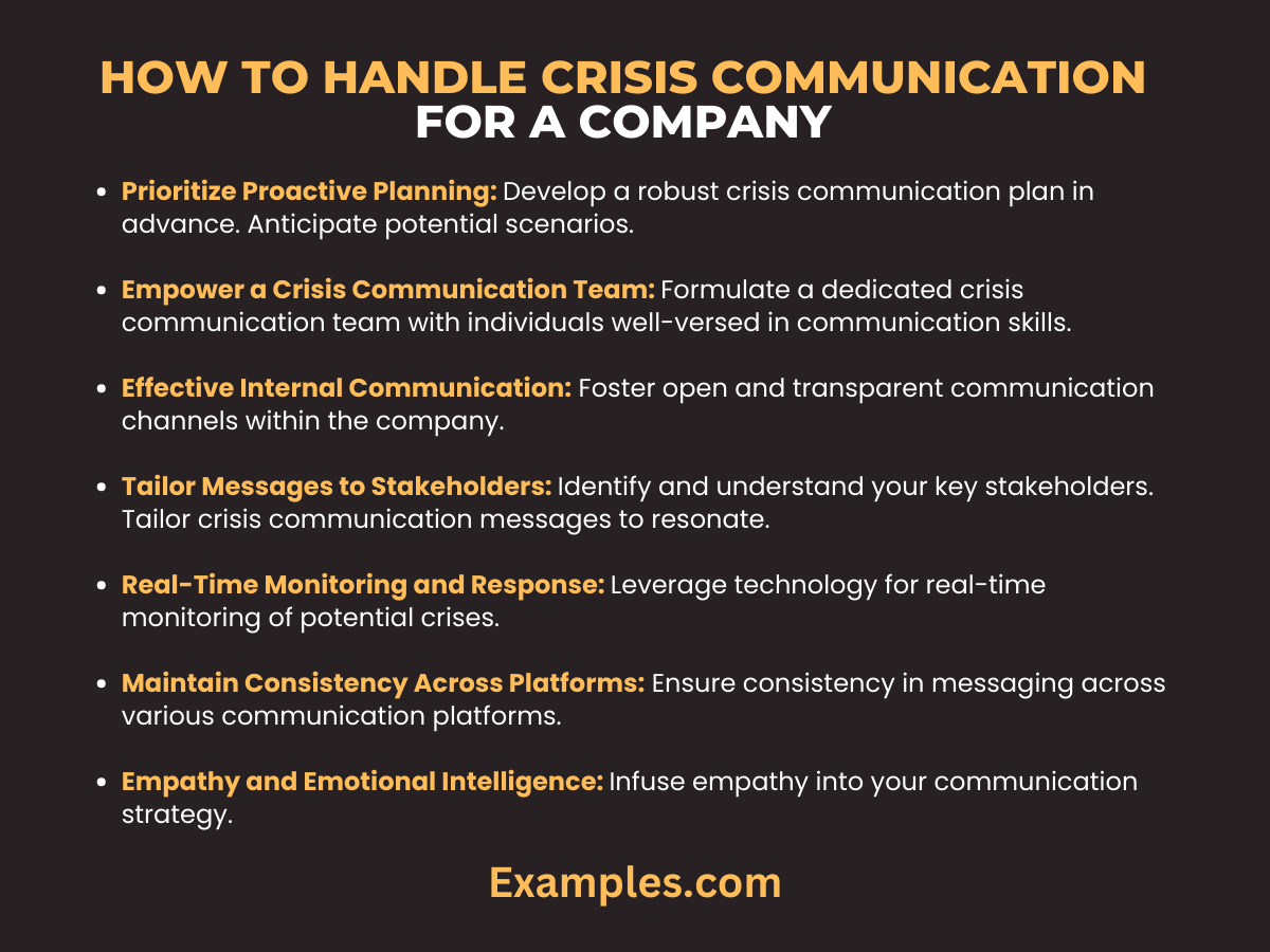 How to Handle Crisis Communication - Examples