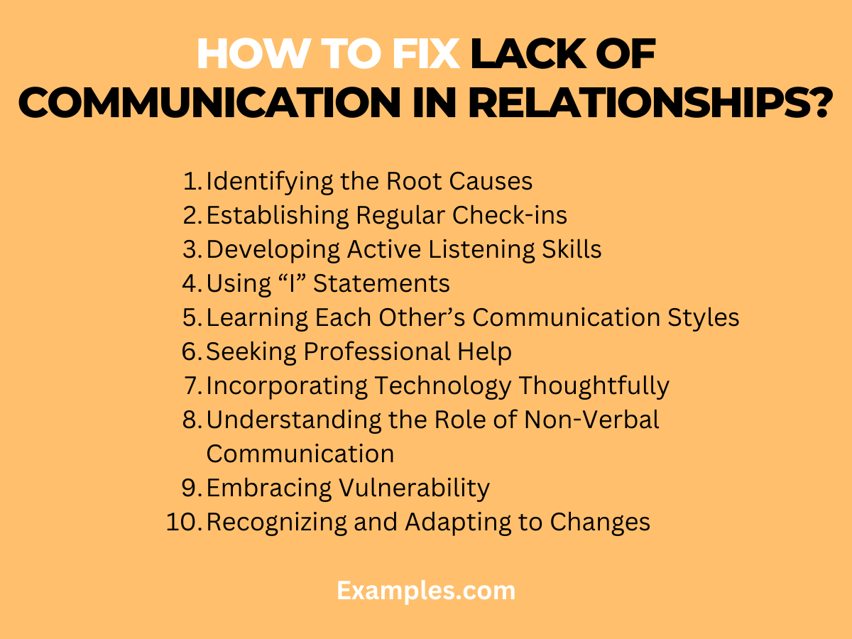 How to Fix Lack of Communication in Relationships - 9+ Examples, Tips
