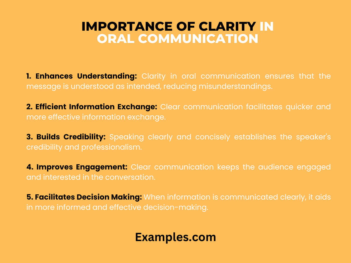 Clarity in Oral Communication - 19+ Examples, How to Communicate