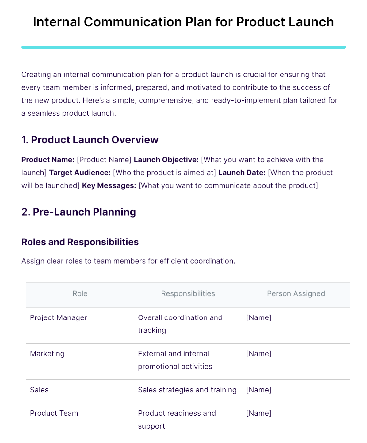 Internal Communication Plans - 11+ Examples, How to Create
