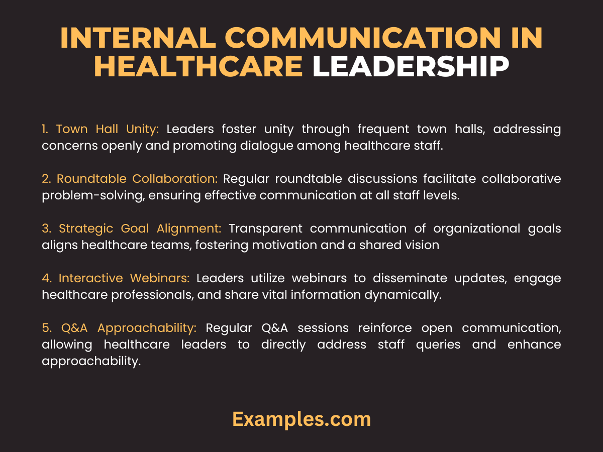 Internal Communication in Healthcare: Examples, Pdf