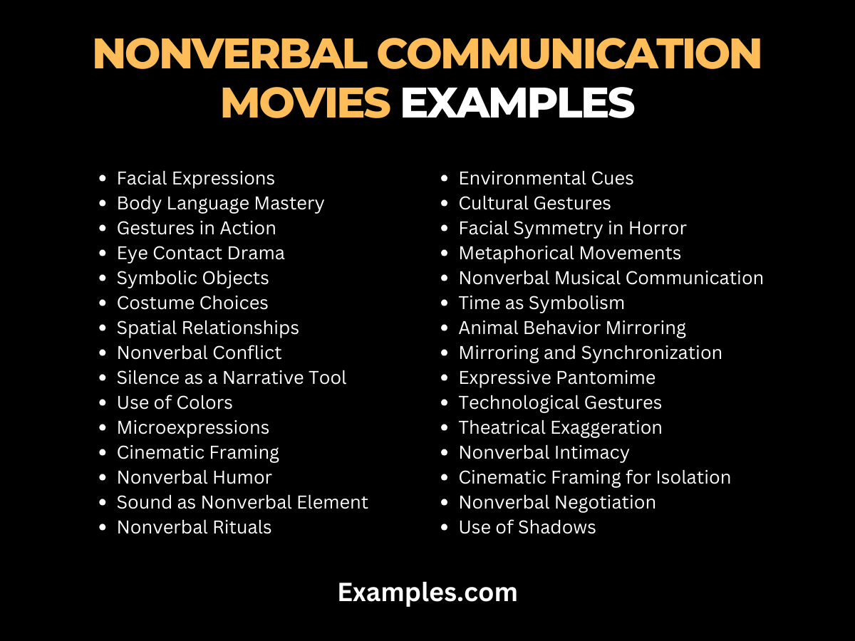 Nonverbal Communication In Movies - 29+ Examples, Tips