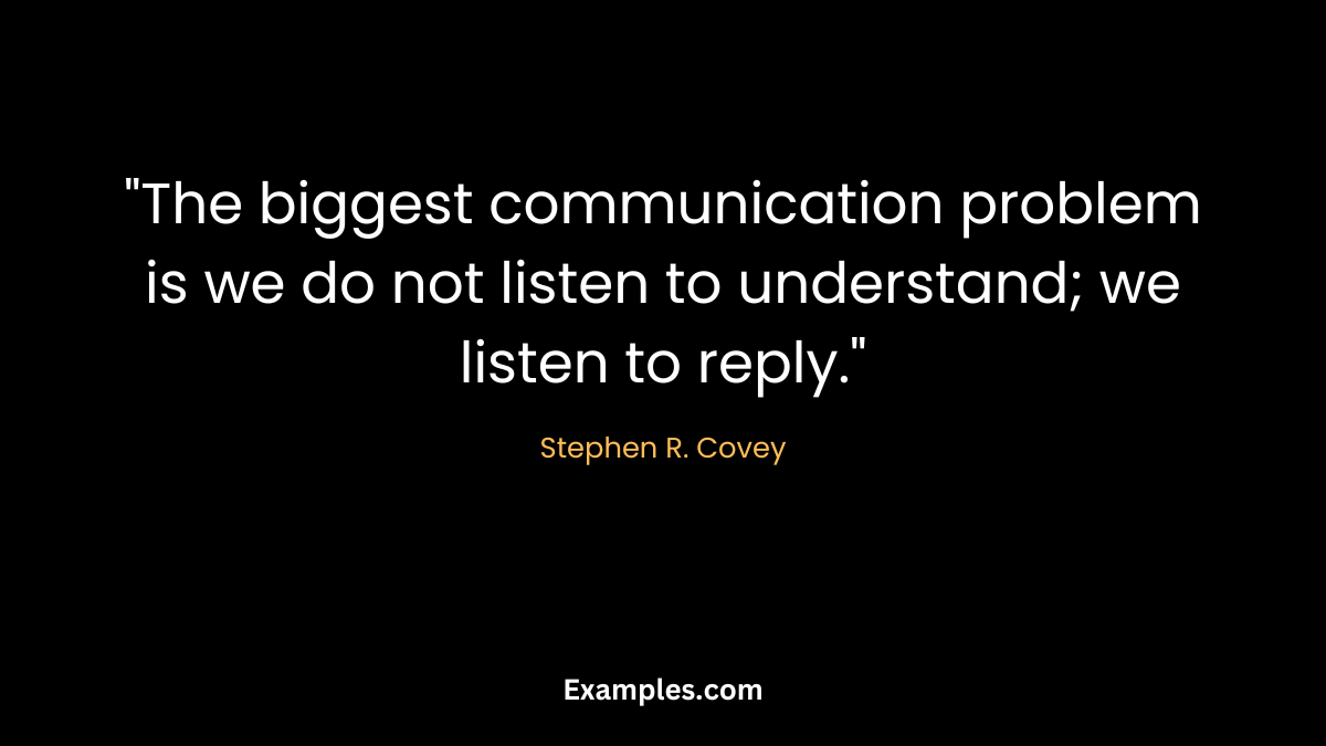 Relationship Communication Quotes - 19+ Examples