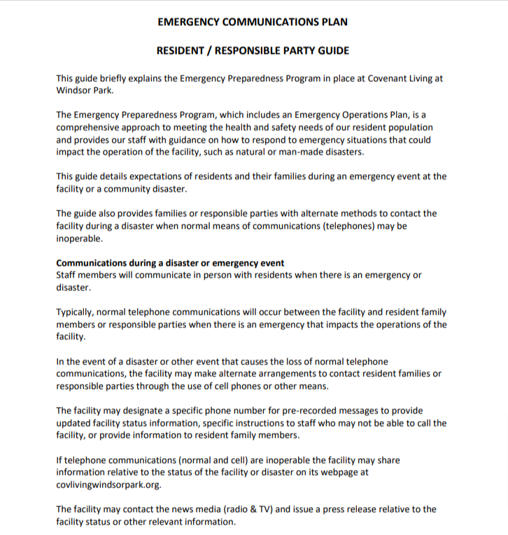 Emergency Communication Plan - 7+ Examples, How to Create