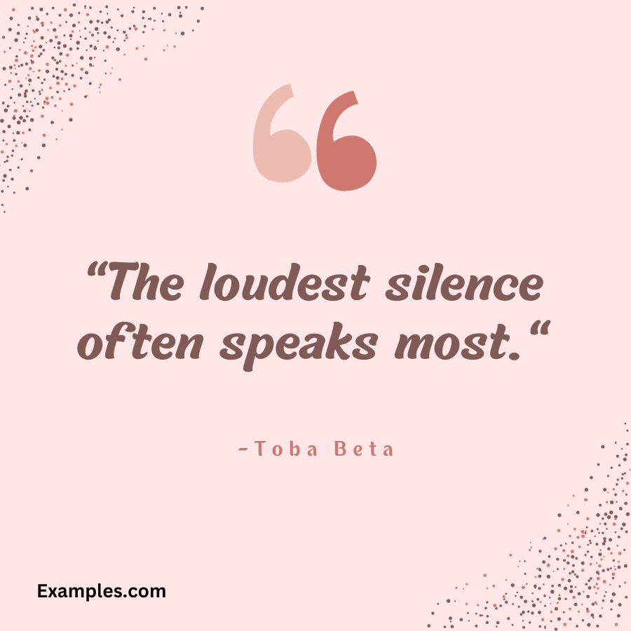 Silence Lack of Communication Quotes - 14+ Examples