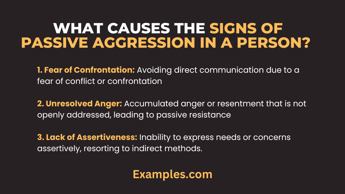 Signs Of Passive Aggressive Person 19 Examples How To Overcome
