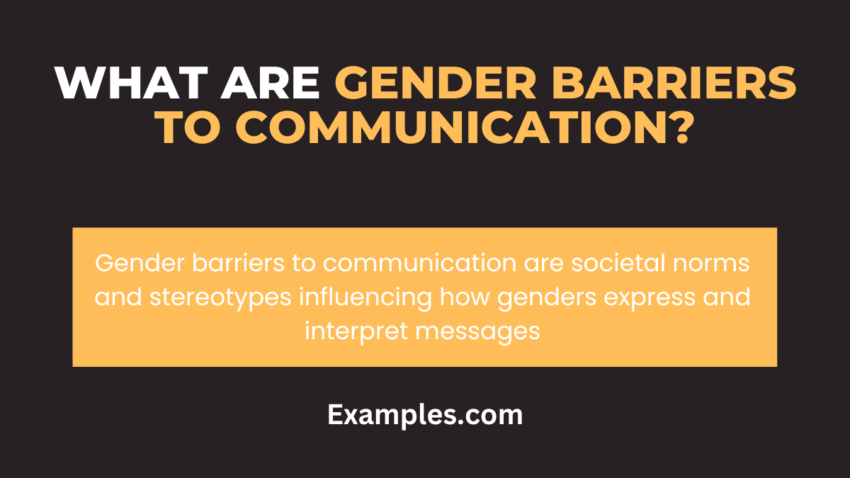 Gender Barriers to Communication - 19+ Examples, How to Overcome