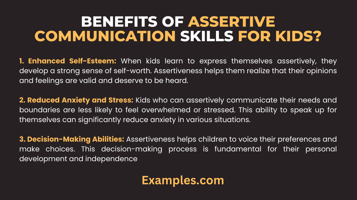 Assertive Communication For Kids - 19+ Examples, Tips