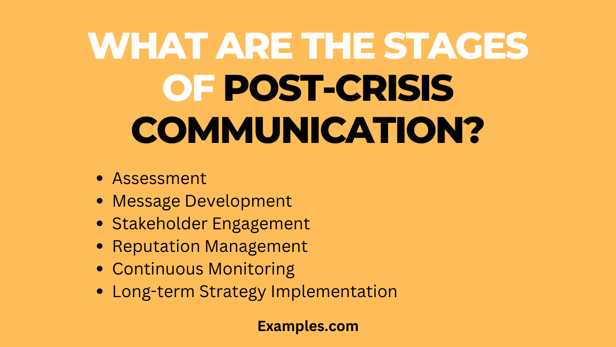 Post-Crisis Communication - 19+ Examples, How to Conduct, Tips
