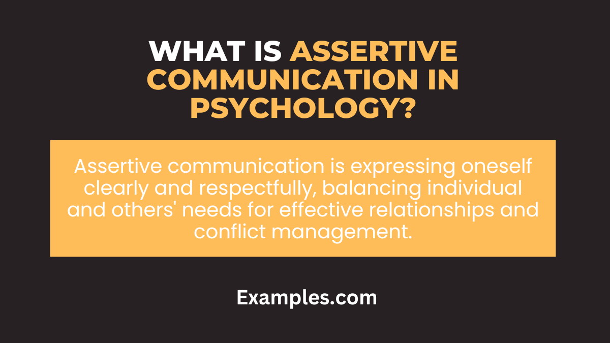 Assertive Communication in Psychology - 14+ Examples, Types