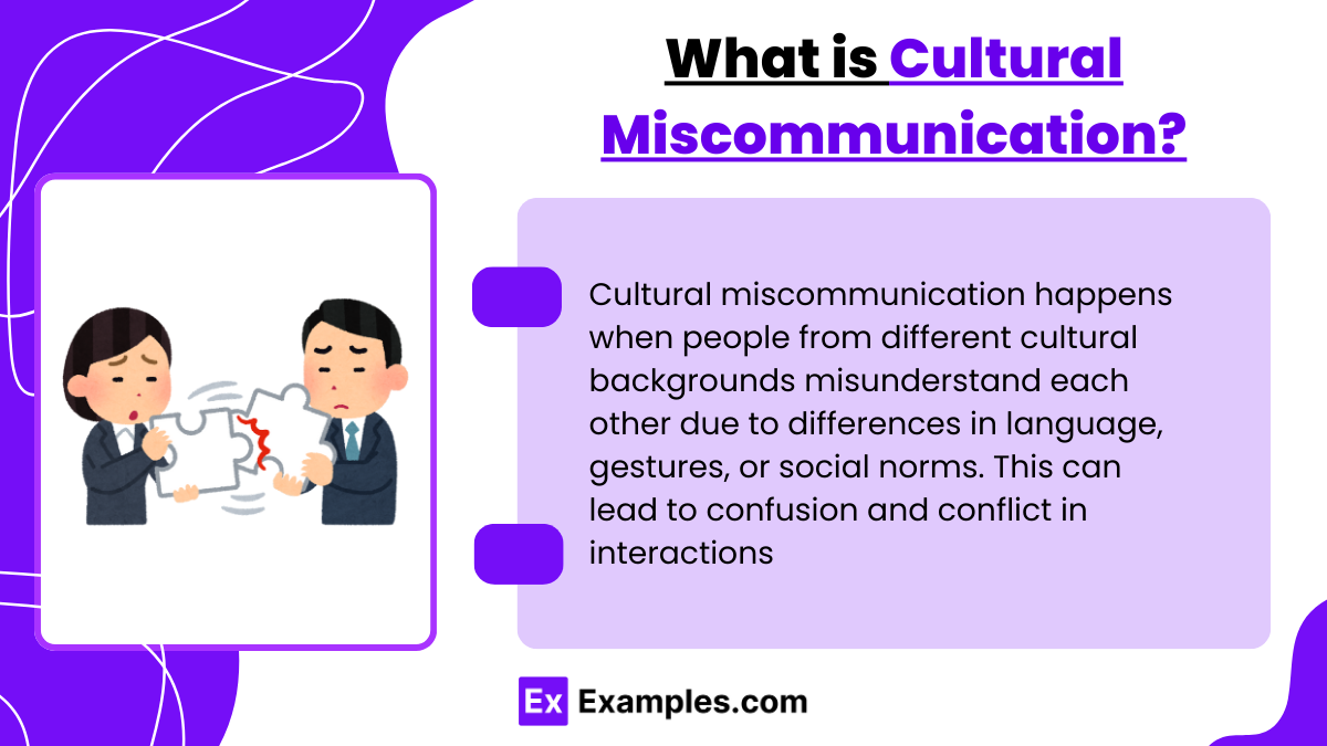 Cultural Miscommunication - 14+ Examples