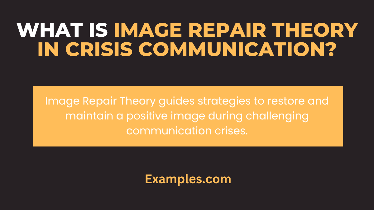 Image Repair Theory in Crisis Communication - 19+ Examples