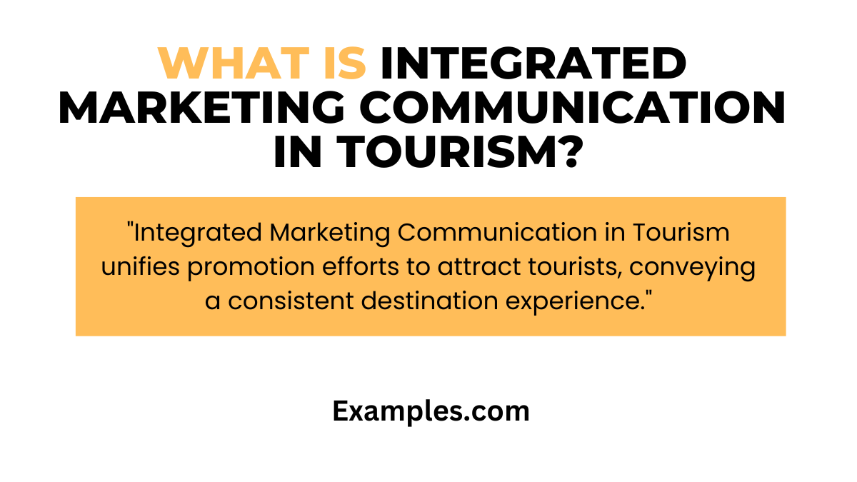 Integrated Marketing Communication in Tourism - 19+ Examples