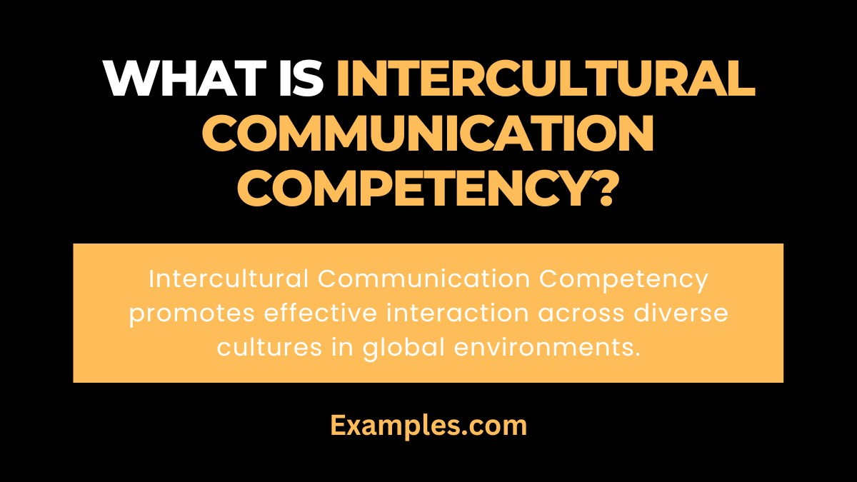 Intercultural Communication Competency - 19+ Examples