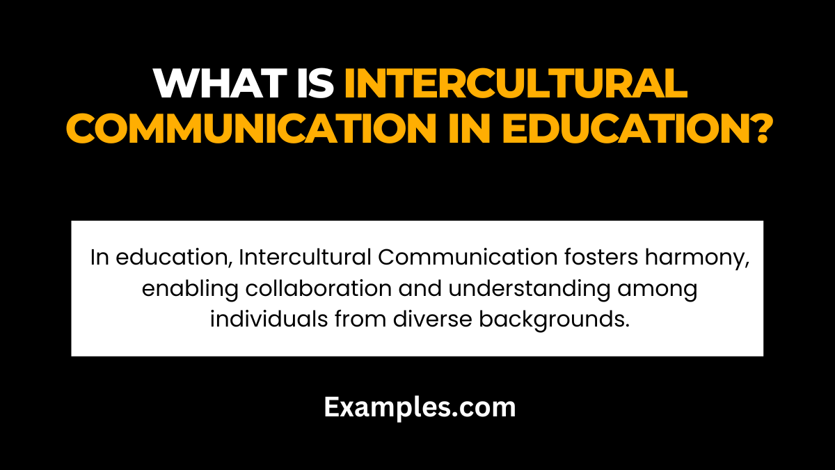 Intercultural Communication in Education - 29+ Examples