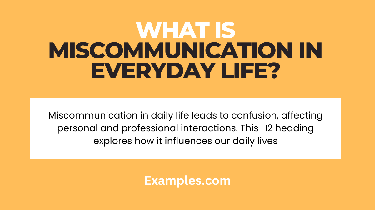 Miscommunication in Everyday Life - Examples, How to avoid