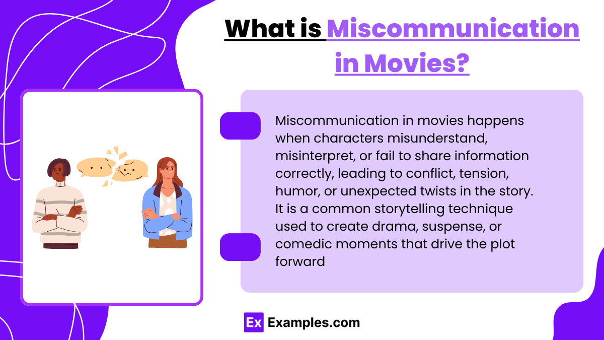 Miscommunication in Movies: Examples, Pdf