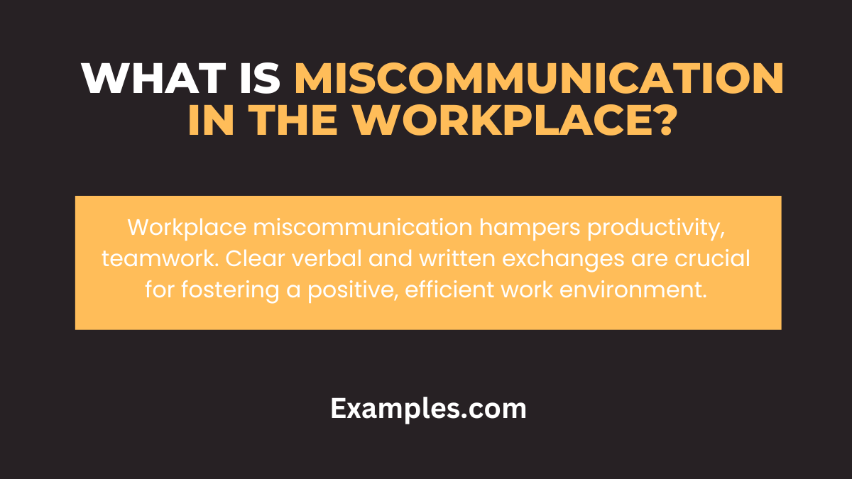 Miscommunication in the Workplace - 29+ Examples, How to Avoid