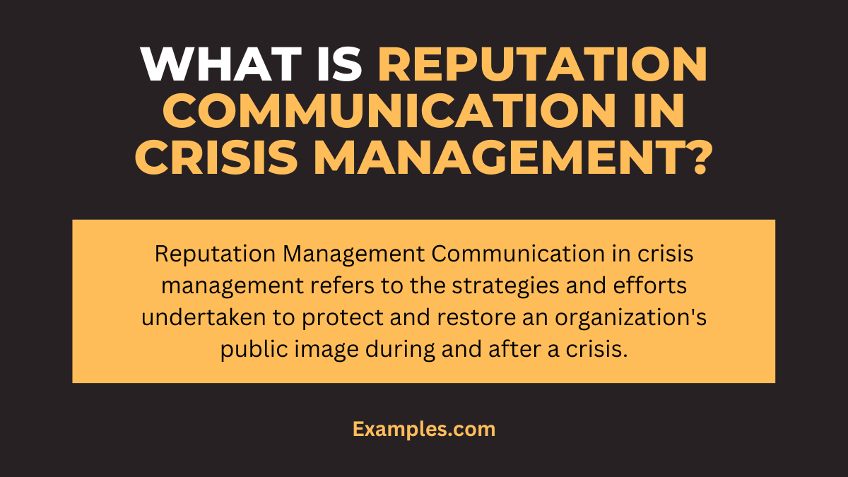 Reputation Management Communication in Crisis Management - 19+ Examples ...