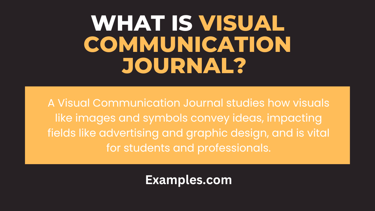 Visual Communication Journal - 19+ Examples