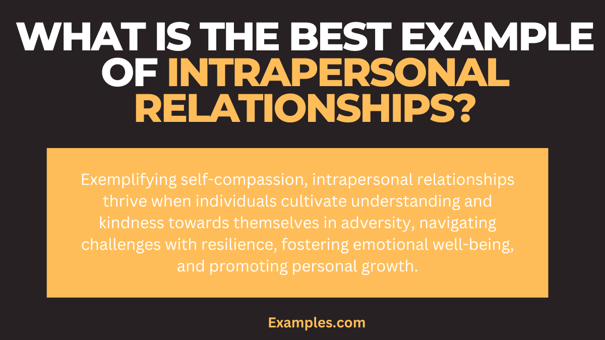 Intrapersonal Relationships - 24+ Examples, Tips