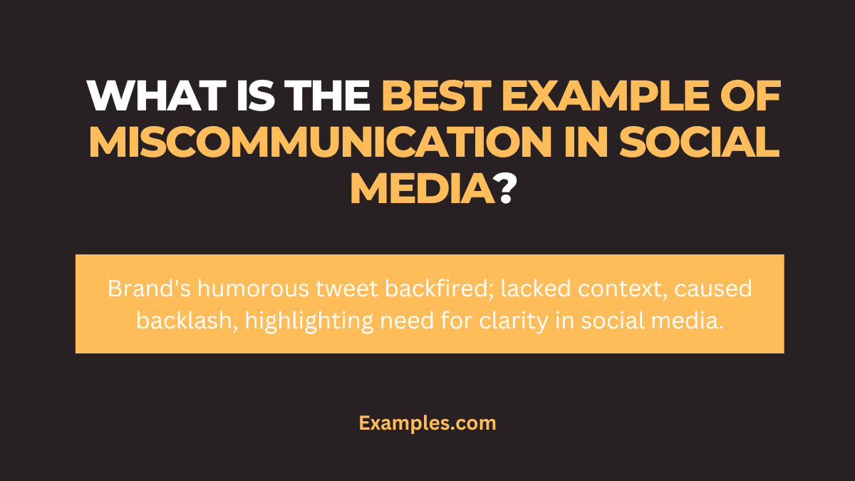 Miscommunication in Social Media - 29+ Examples, How to Avoid
