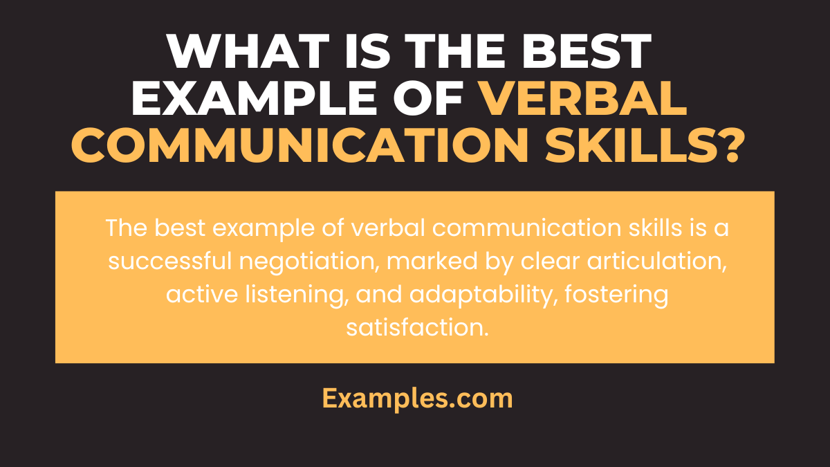 Verbal Communication Skills - 19+ Examples, How to Include