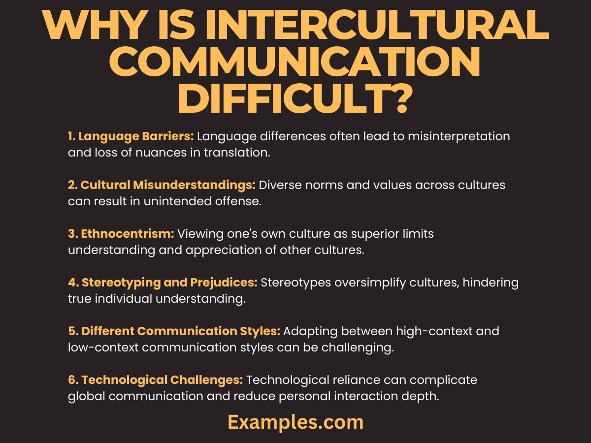 Why is Intercultural Communication Difficult?