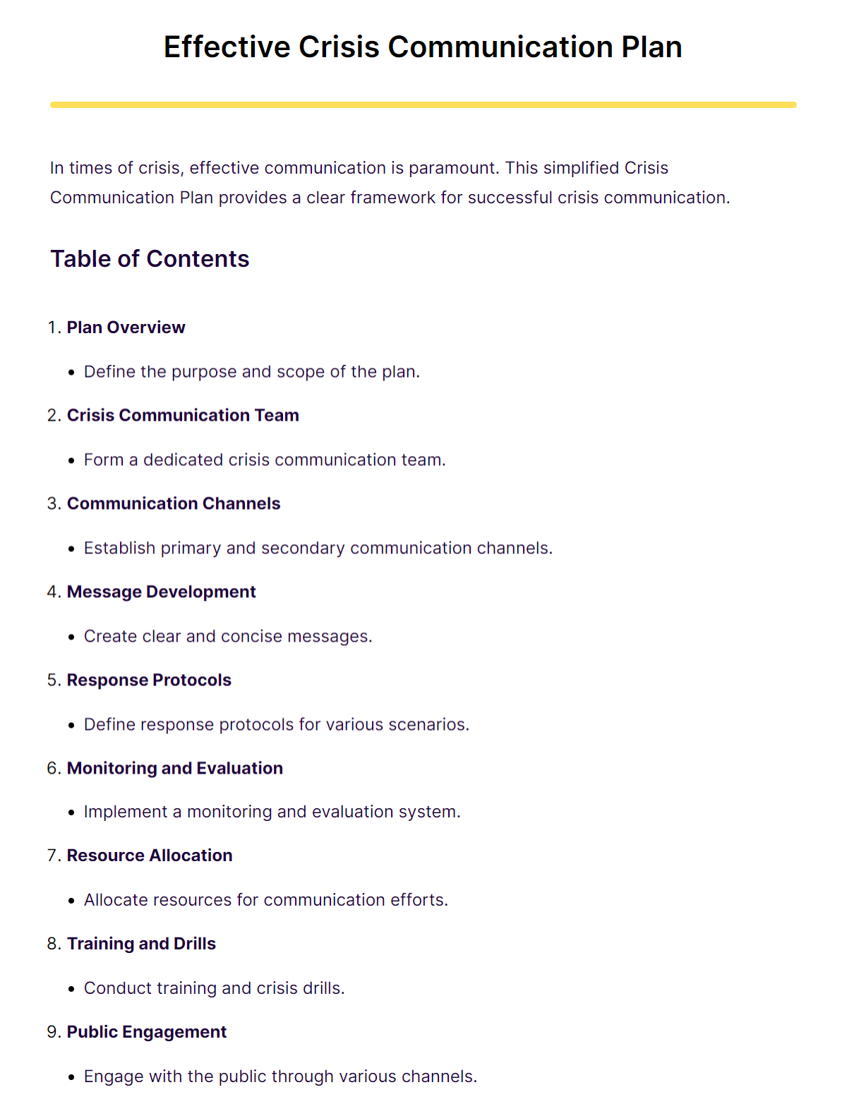 Effective Communication Plan: Examples, How to Write, Pdf