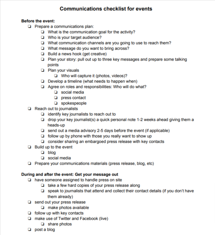 Event Communication Plan - 6+ Examples, How to Create