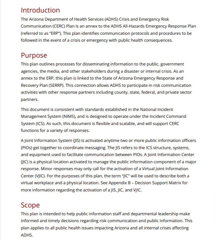 National Emergency Communication Plan: Examples, How to Create, Pdf