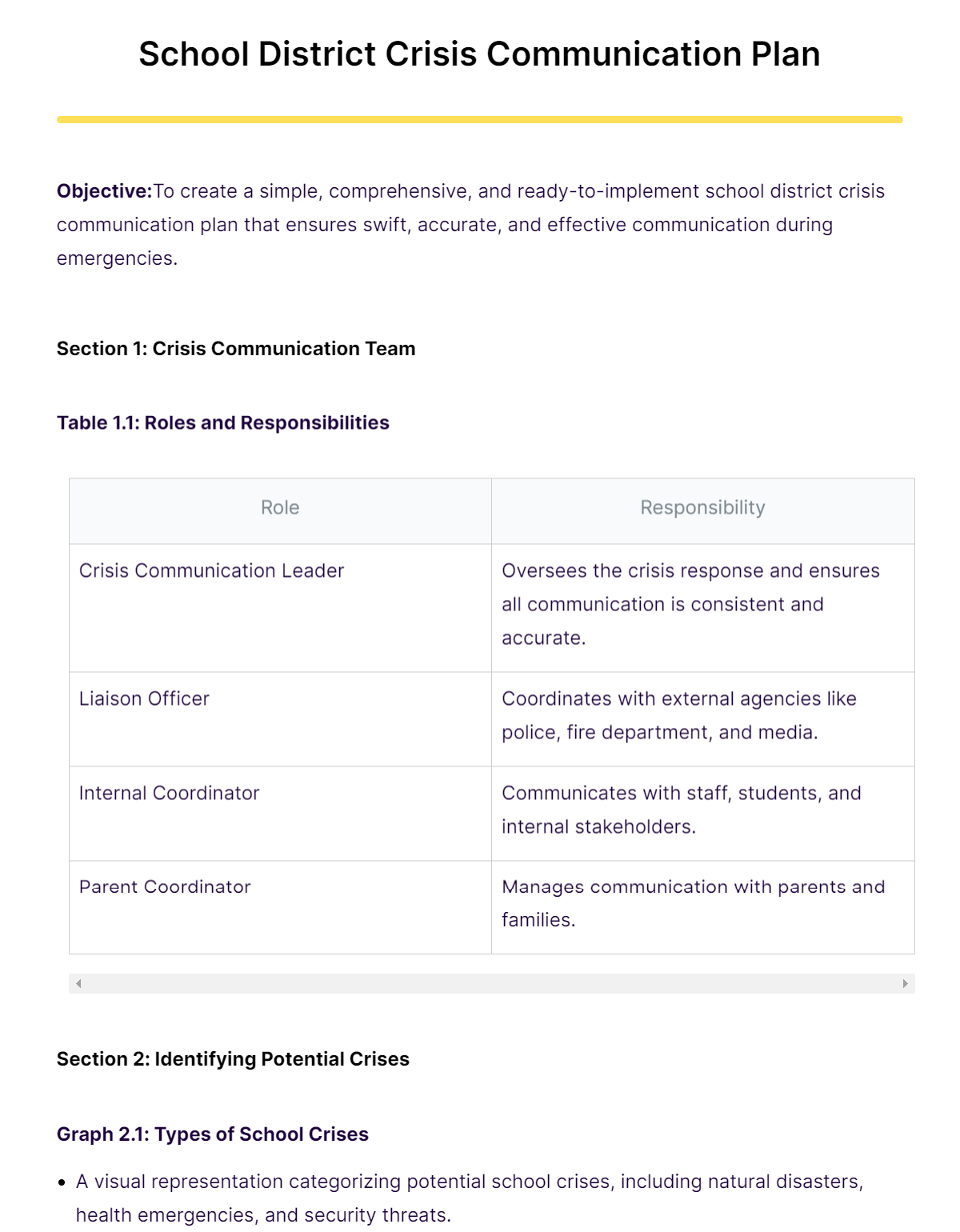 School District Communication Plan - Examples, How to Create, PDF