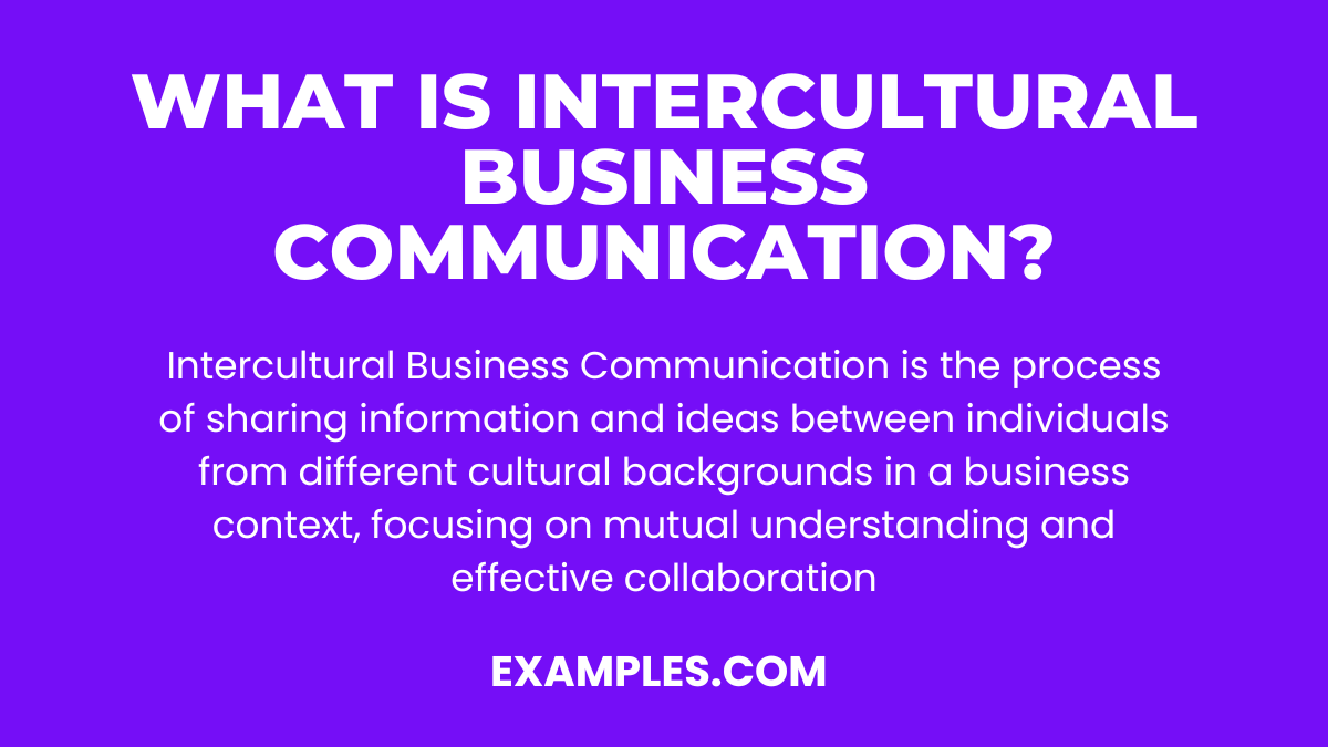 Intercultural Business Communication: Examples, Pdf