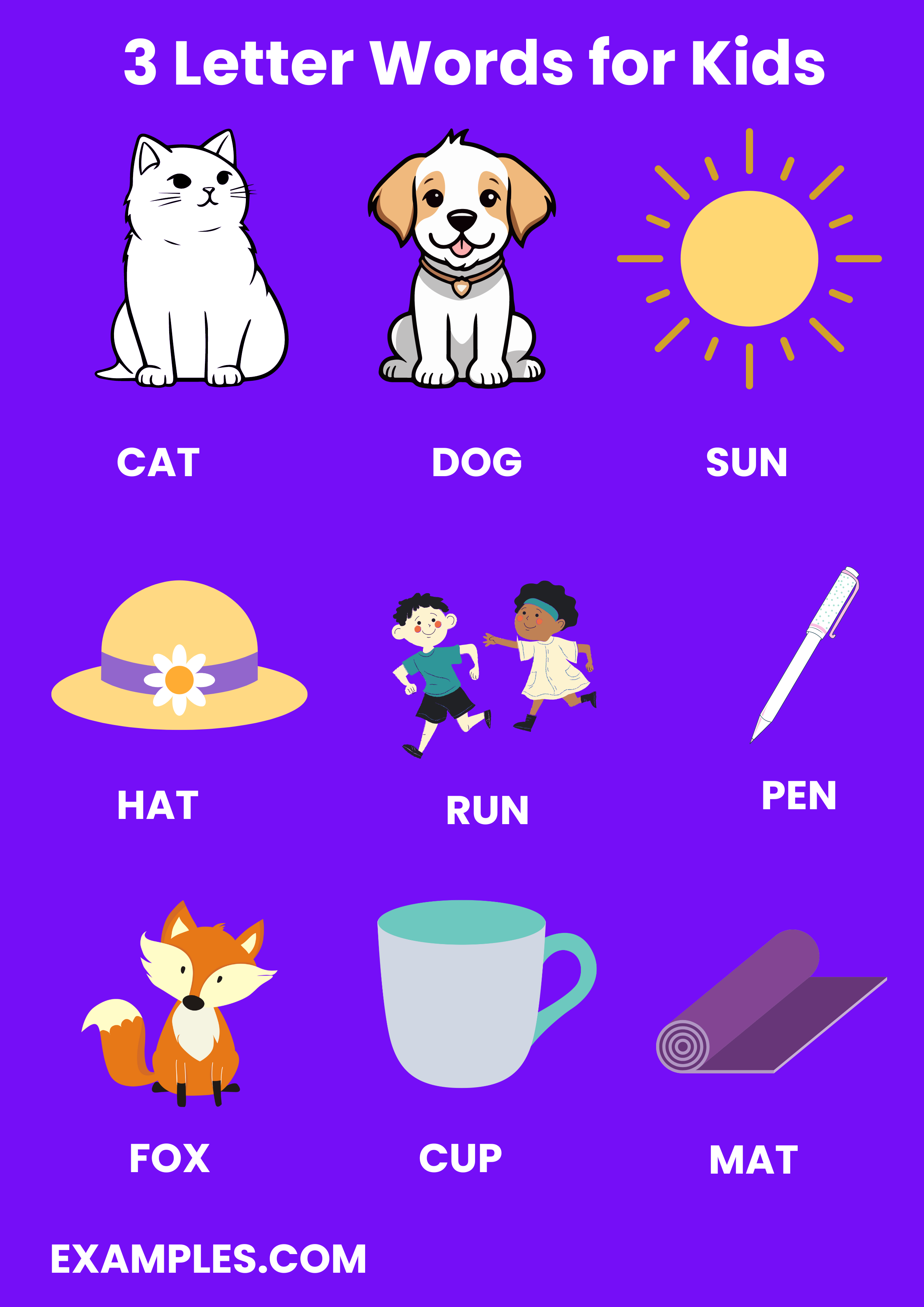 450 3 Letter Words List Meaning PDF 450 3 Letter Words List Meaning PDF