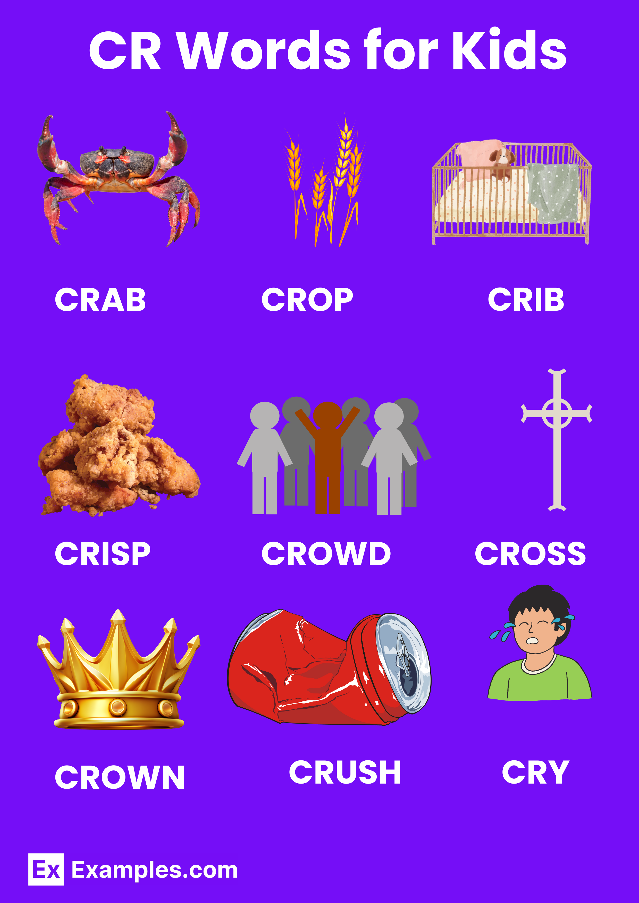 450+ CR Words, Meaning, PDF