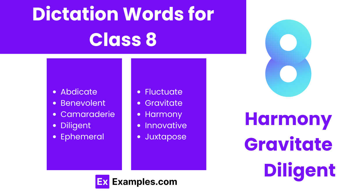 Dictation Words - 450+ List, Meaning, PDF