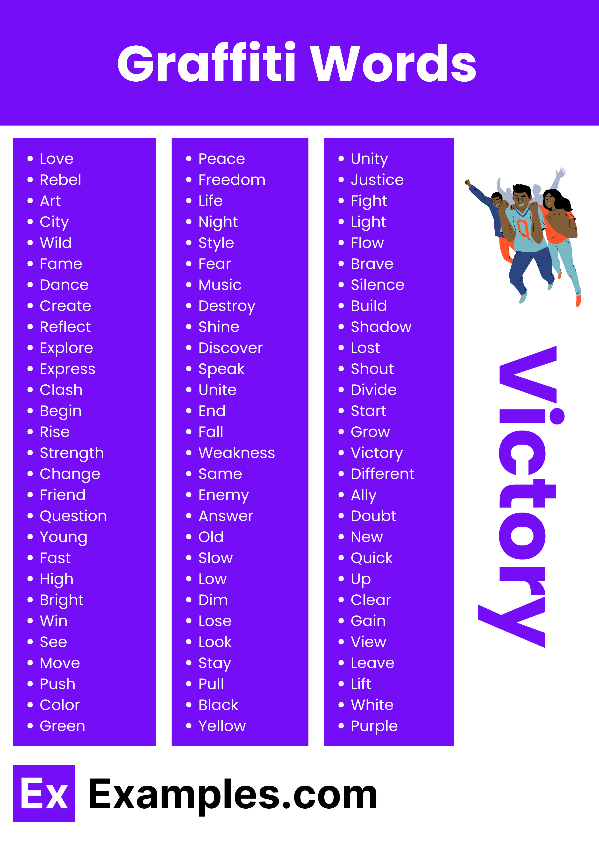 450+ Graffiti Words, Meaning, PDF