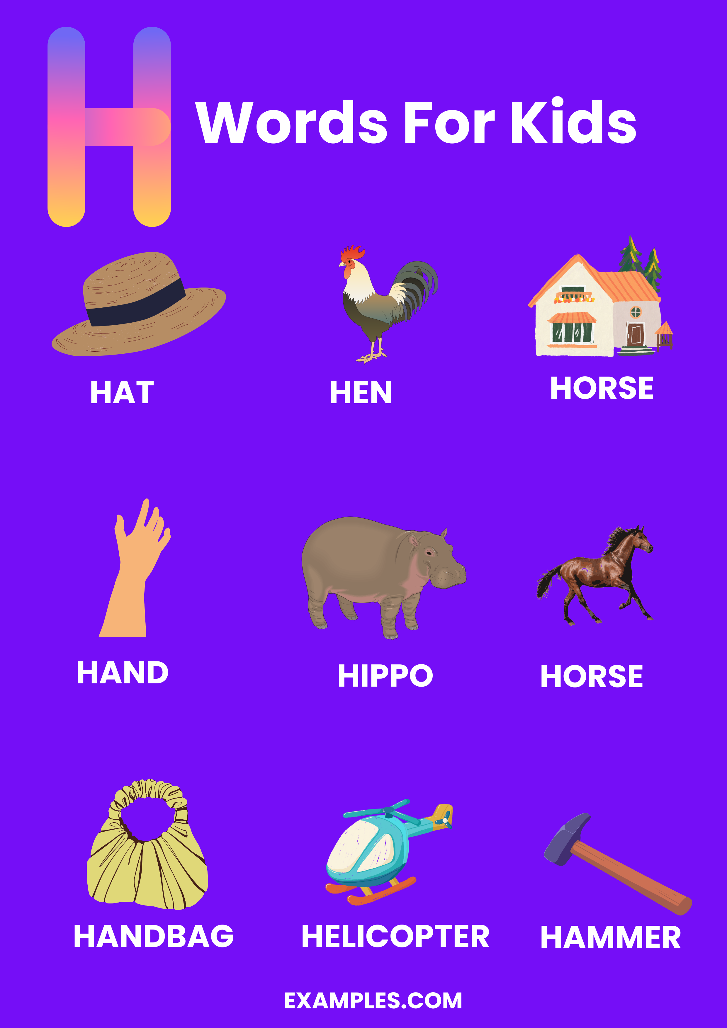 450+ 10 Letter Words With H, Meaning, PDF