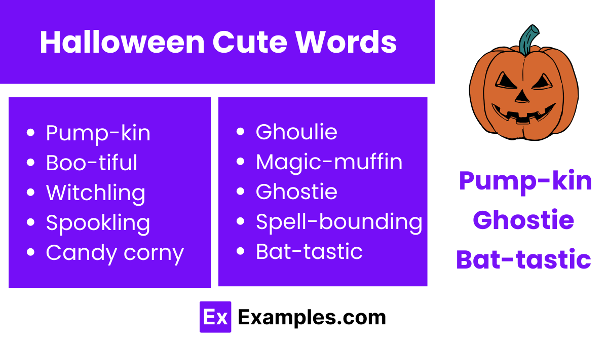 450+ Halloween Words, Meaning, PDF