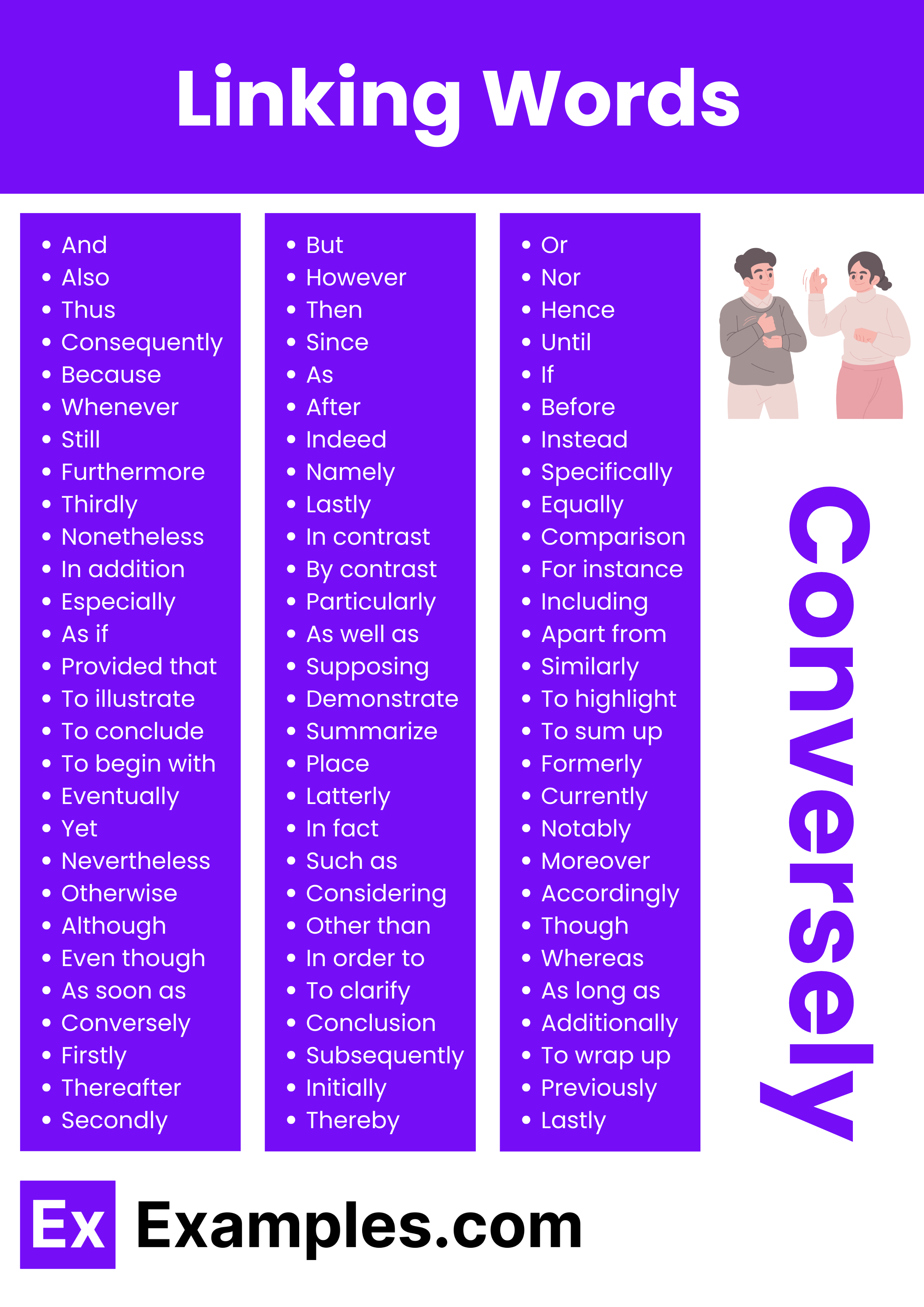 450+ Linking Words, Meaning, PDF