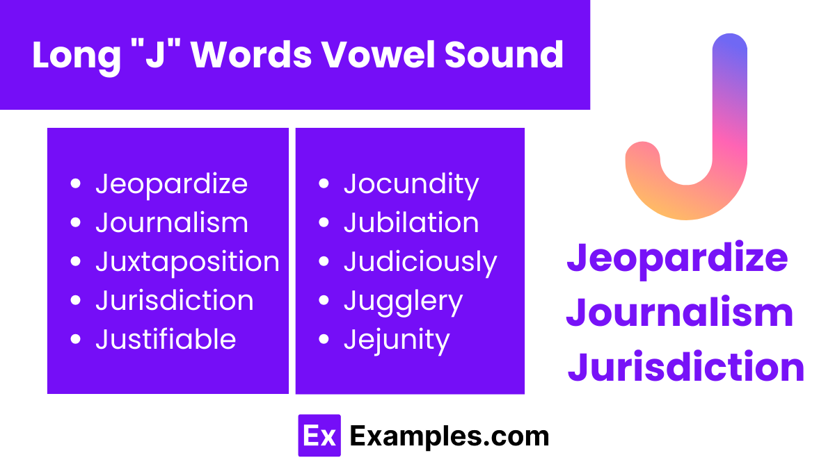 450+ J Short & Long Words, Meaning, PDF